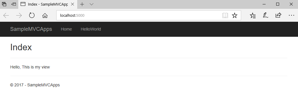 Getting Started With ASP.NET Core MVC Apps Using VS Code